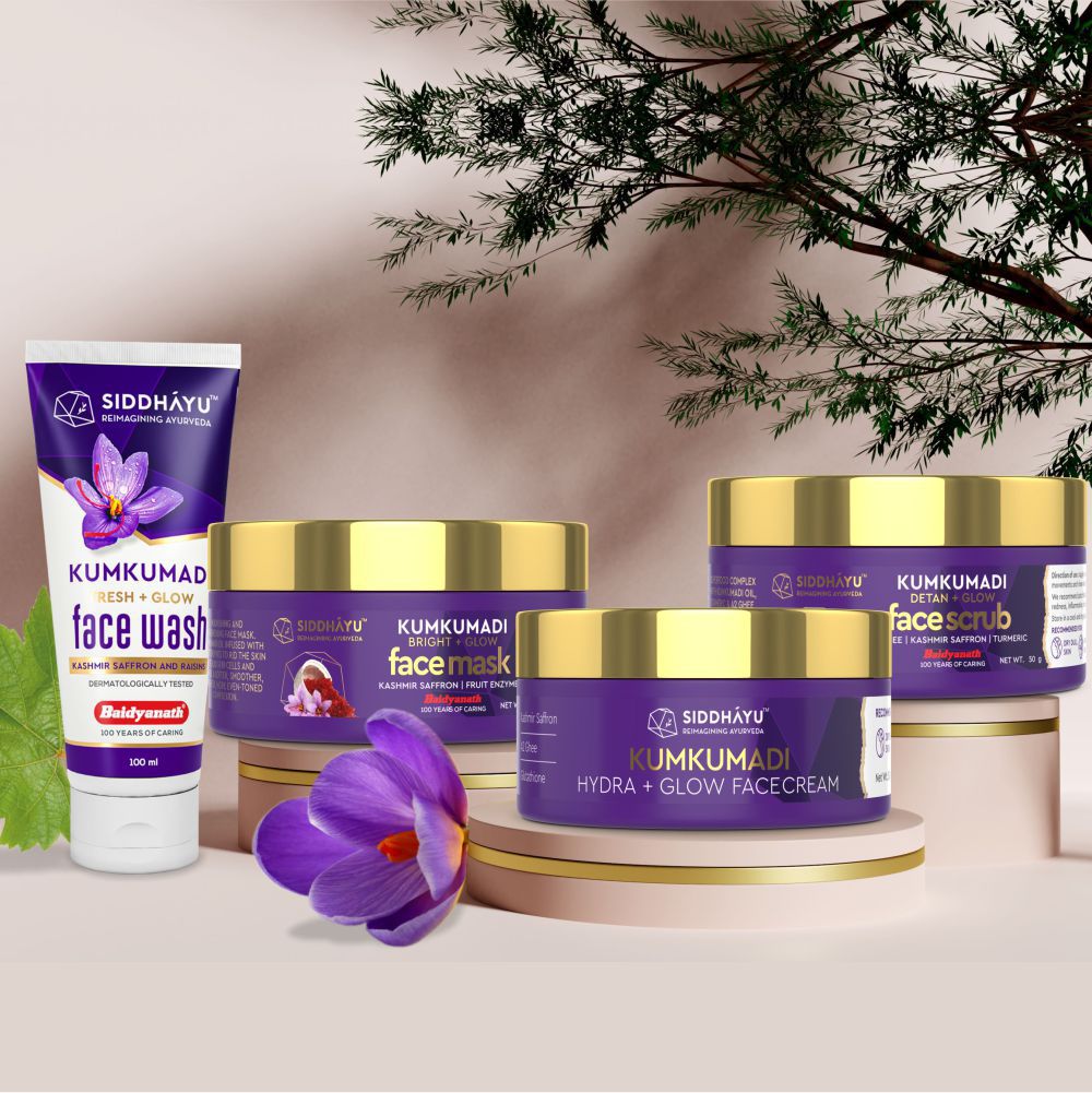 Kumkumadi Elegance Gift Hamper – Siddhayu