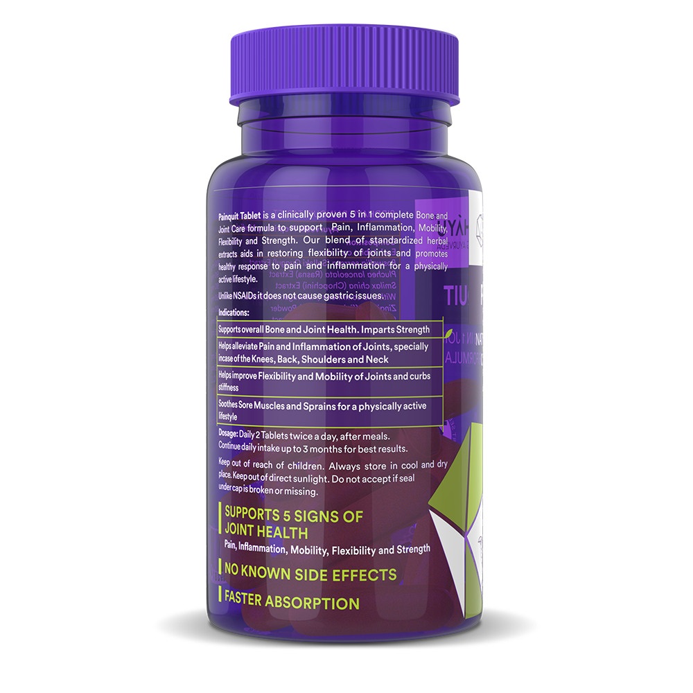 Turmeric Advance - 30 tab And Painquit - 60 tab Combo – Siddhayu